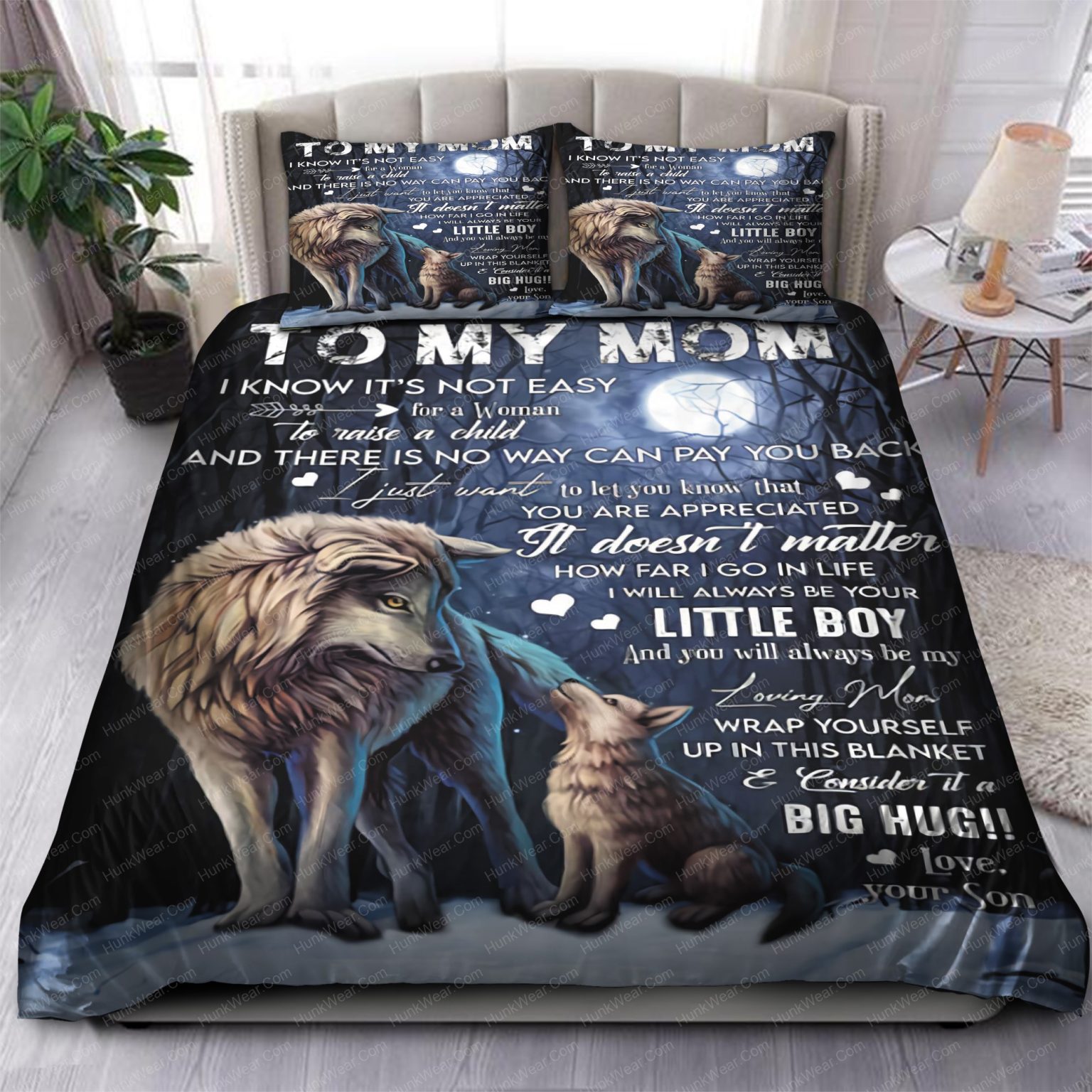 Thank You Letter To My Mom From Son Bedding Sets - REVER LAVIE