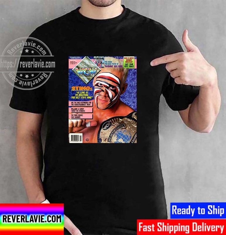 World Championship Wrestling WCW Cover Magazine Unisex T-Shirt - REVER ...