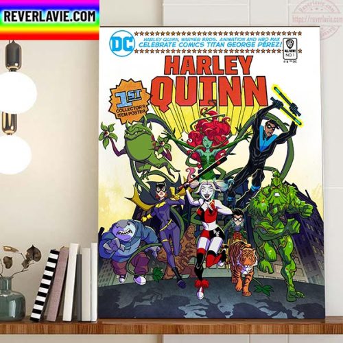 DC Comics Harley Quinn Home Decor Poster Canvas - REVER LAVIE