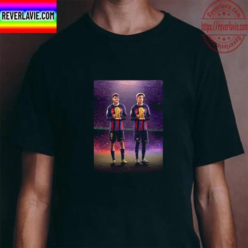 Gavi Barcelona Wins The Kopa Trophy 2022 Home Decor Poster Canvas ...