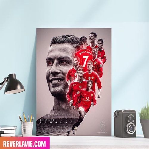 Cristiano Ronaldo Farewell Message To Man Utd Poster - REVER LAVIE