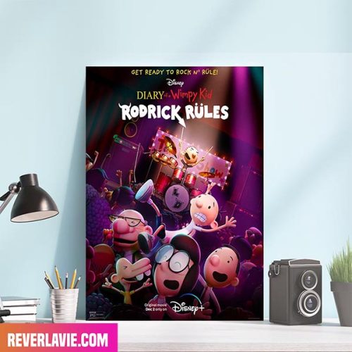 Get Ready To Rock And Rules Diary Of A Wimpy Kid Rodrick Rules Poster ...