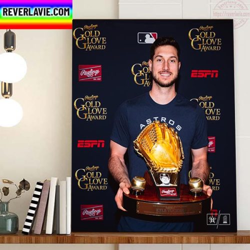 Kyle Tucker 2022 Rawlings Gold Glove Award Winner Home Decor Poster ...