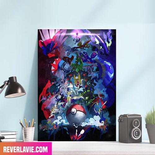 Mythical Pokemon All Collection Art Poster - REVER LAVIE