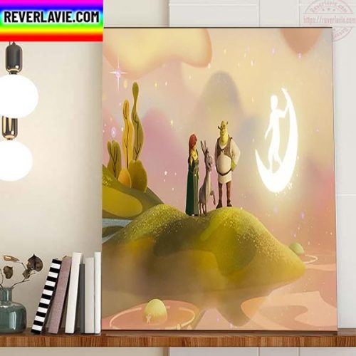 Shrek 2022 Dream Works Animation Home Decor Poster Canvas - REVER LAVIE