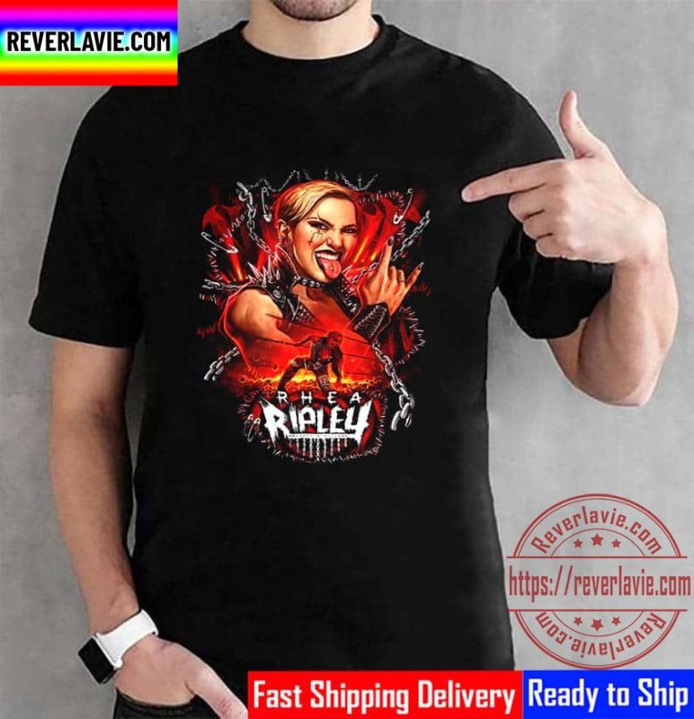 WWE Rhea Ripley Chains Unisex T-Shirt - REVER LAVIE