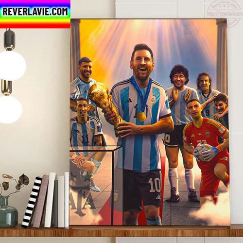 2022 FIFA World Cup Champions Are Argentina Champions Home Decor Poster ...