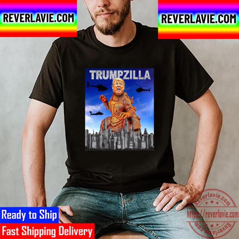 Trumpzilla Parody Godzilla Donald Trump Unisex T-Shirt - REVER LAVIE