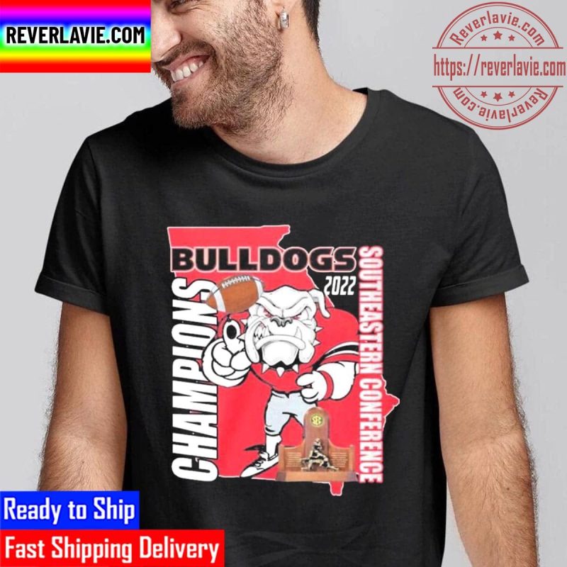 UGA Georgia Bulldogs 2022 Southeastern Conference Champions Unisex T ...