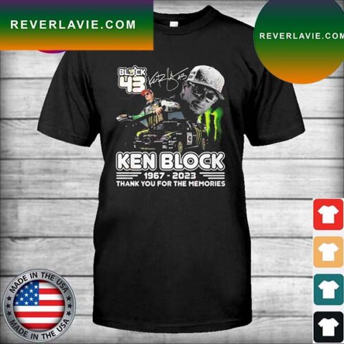 43 Forever Ken Block 1967-2023 Thank You For The Memories signature T ...