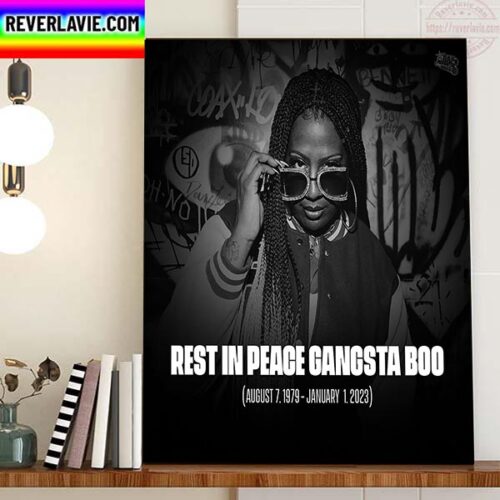 RIP Gangsta Boo 1979 2023 Thank You For The Everything Home Decor ...