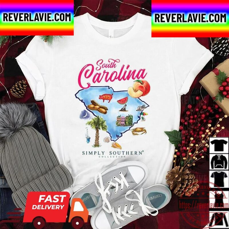 South Carolina Simply Southern Collection Unisex T-Shirt - REVER LAVIE