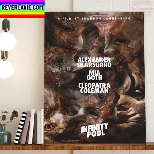 Infinity Pool Poster Movie With Alexander Skarsgard Mia Goth And ...