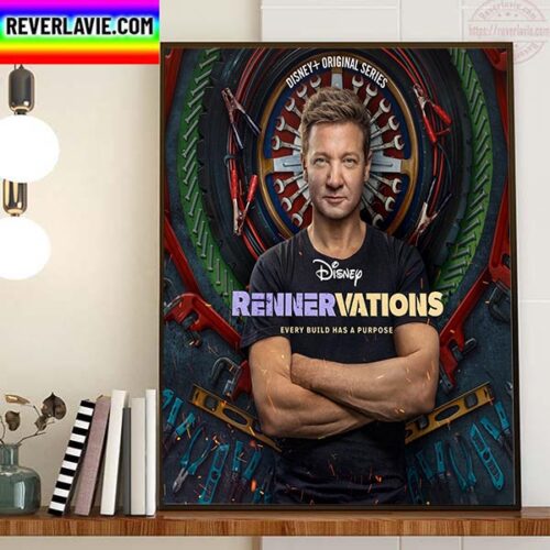 Jeremy Renner In New Show Rennervations Of Disney Home Decor Poster ...