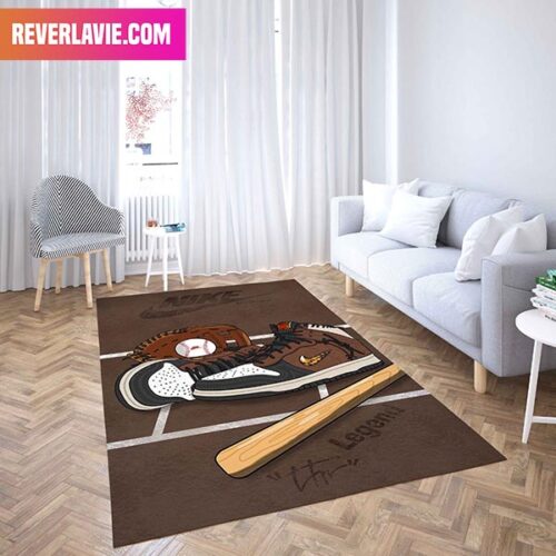 Nike Box Design Sneaker Rug Home Decor - REVER LAVIE