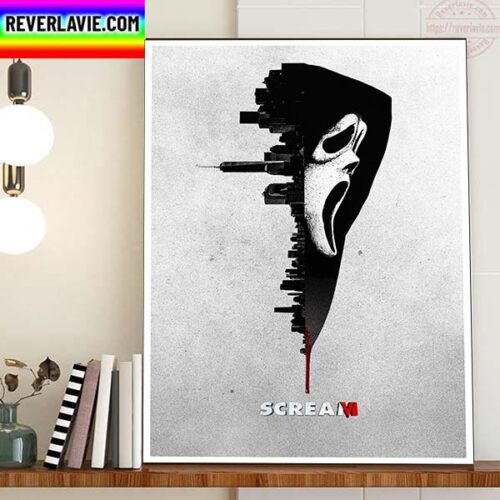 Scream VI Official Poster Home Decor Poster Canvas - REVER LAVIE