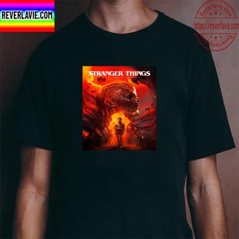 Stranger Things 5 The Final Season Hawkins Will Fall Unisex T-Shirt ...